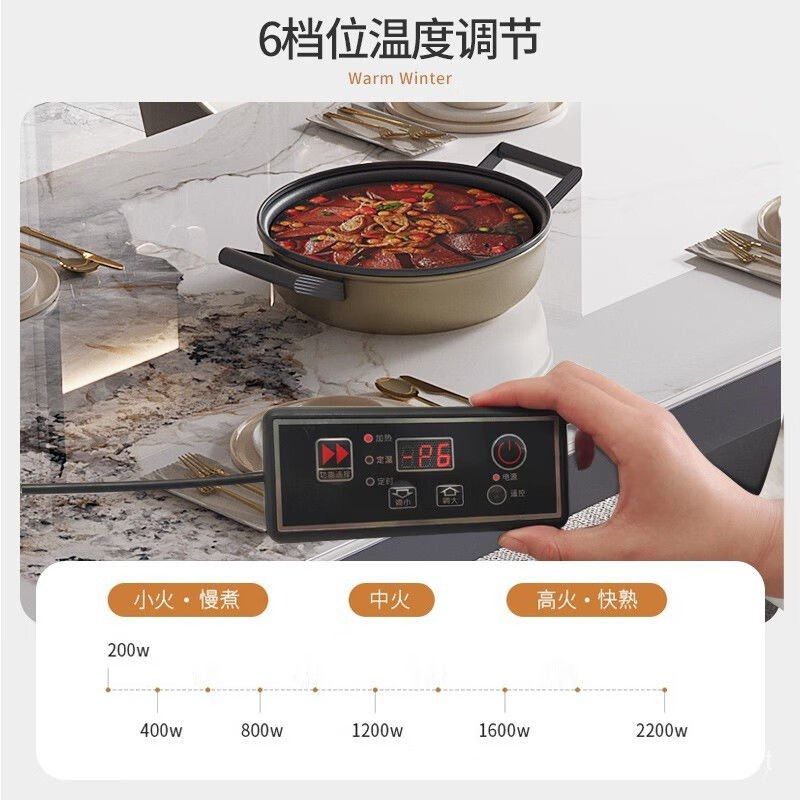 XYFrench Cream Style Kitchen Island Dining Table Integrated Stretchable ...