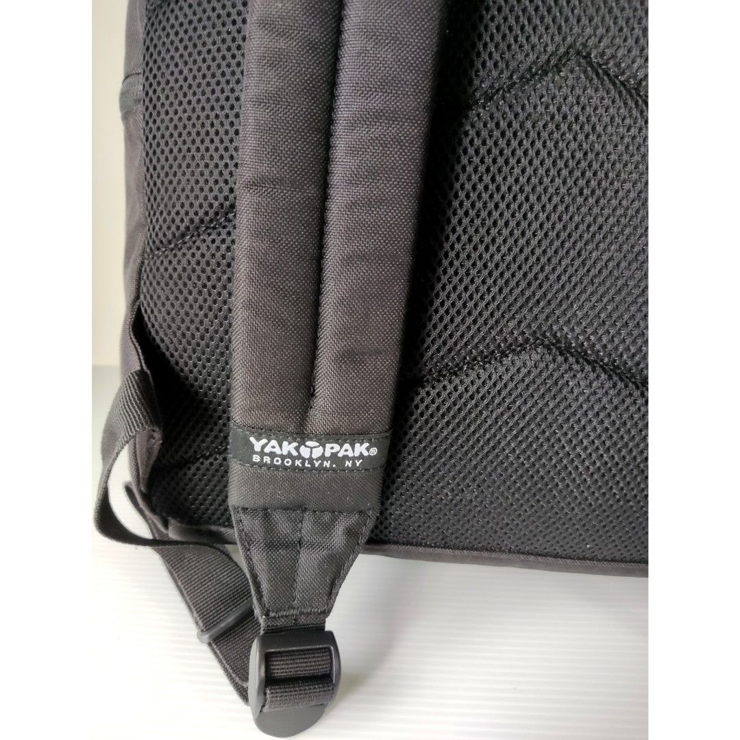 YAK PAK Black Backpack Large, Men's Fashion, Bags, Backpacks on Carousell