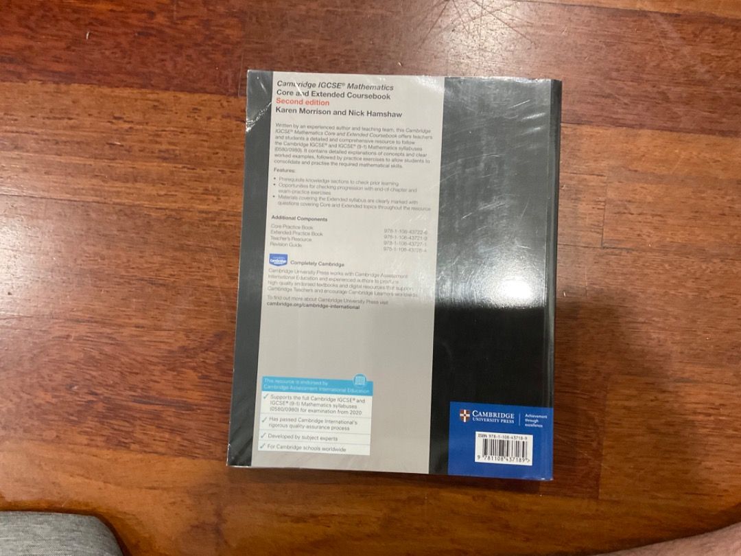Year 9 Cambridge Mathematics Core And Extended Coursebooks, Hobbies ...
