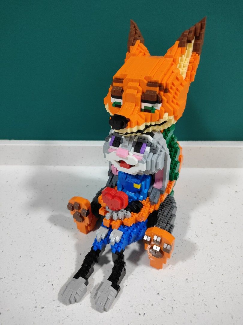 Zootopia Brick Figurine Nano Blocks, Hobbies & Toys, Toys & Games on ...