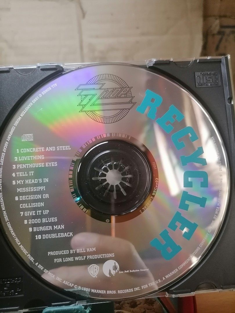 ZZ TOP, RECYCLER, Hobbies & Toys, Music & Media, CDs & DVDs on Carousell