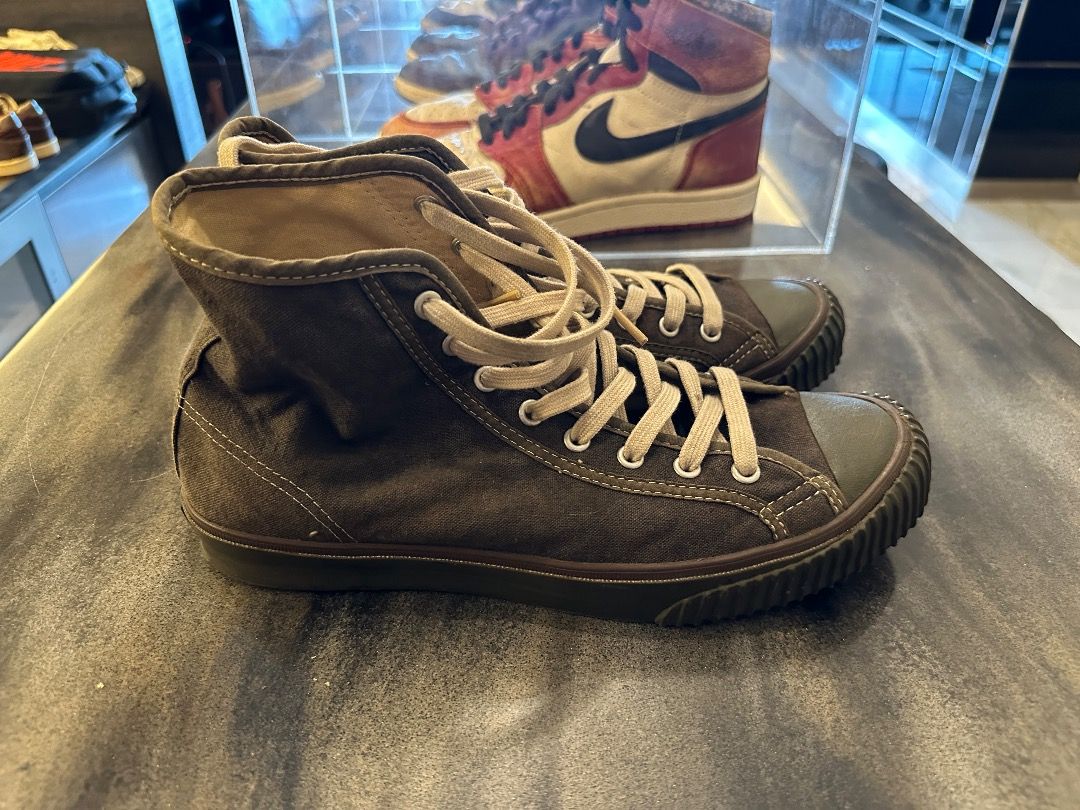 1940s Converse Military Sneakers, Luxury, Sneakers & Footwear on Carousell