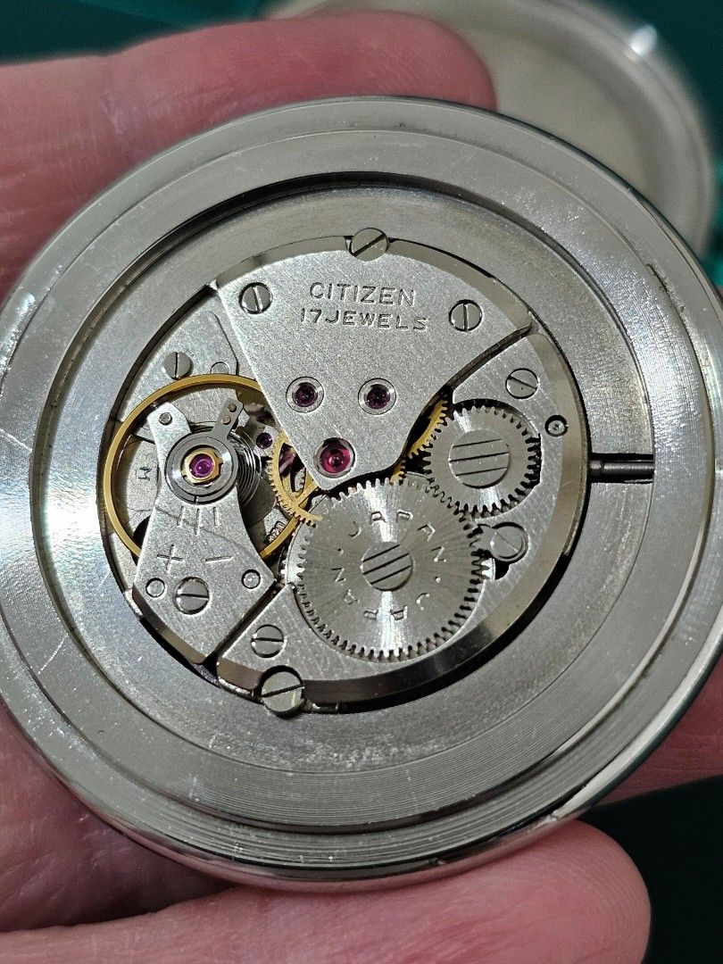 1950s Citizen Open Face Pocket Watch Para Shock Phynox vintage ultra ...