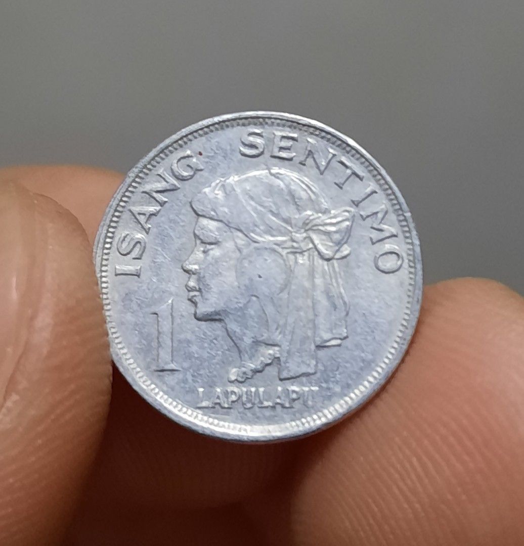 1974 1 sentimo Lapu Lapu coin, Hobbies & Toys, Memorabilia ...