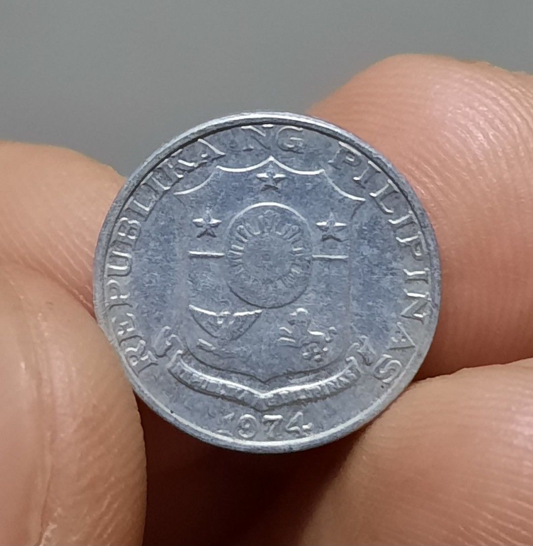 1974 1 sentimo Lapu Lapu coin, Hobbies & Toys, Memorabilia & Collectibles, Currency on Carousell