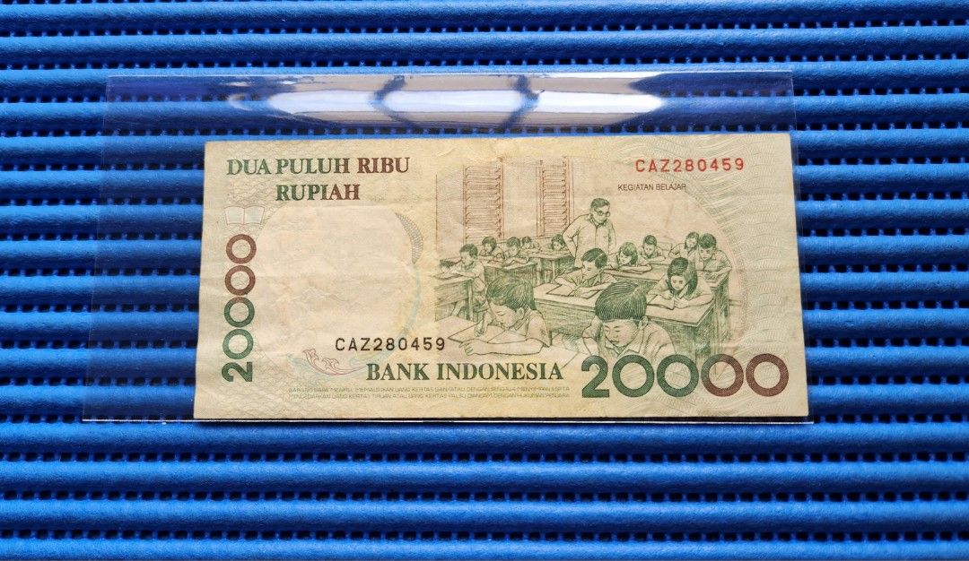 1998 Bank Indonesia 20000 Rupiah Ganesha Note CAZ 280459 Indonesian ...