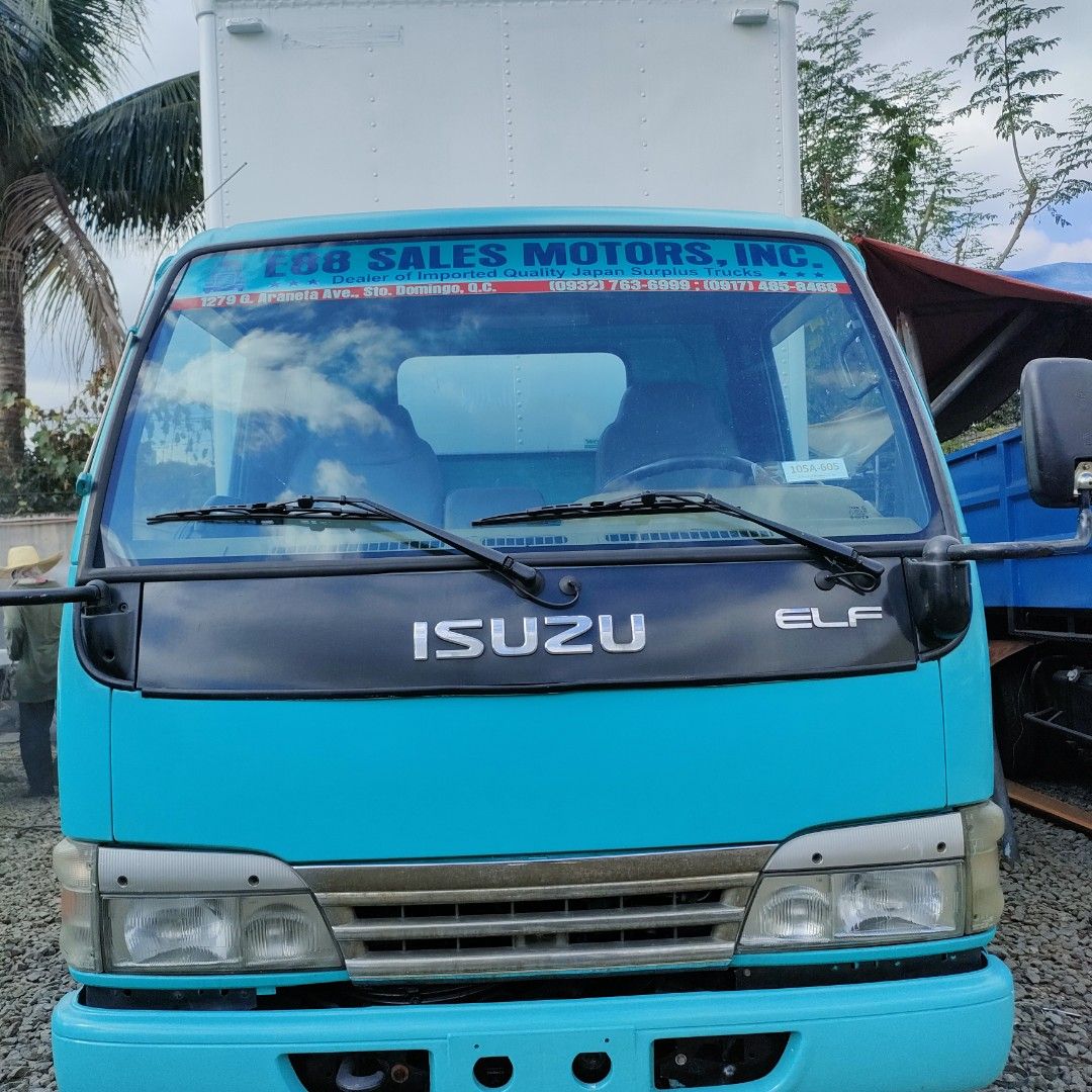 2022 Isuzu Elf NKR 14ft Aluminum Van 6W 4HL1, Special Vehicles, Heavy ...