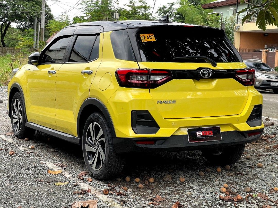 2022 Toyota Raize 1.0 Gturbo yellow se Auto, Cars for Sale, Used Cars ...