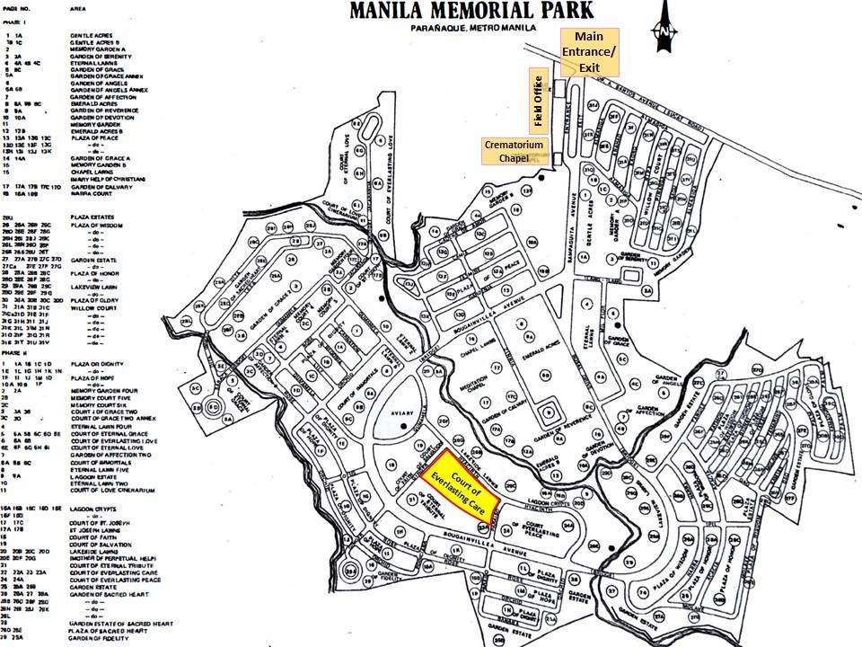 4-lot Garden Single Niche - Manila Memorial Sucat, Property, For Sale ...