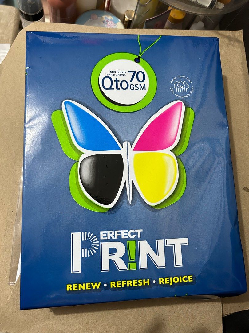 70GSM 1 RIM bond paper - letter size, Hobbies & Toys, Stationary ...