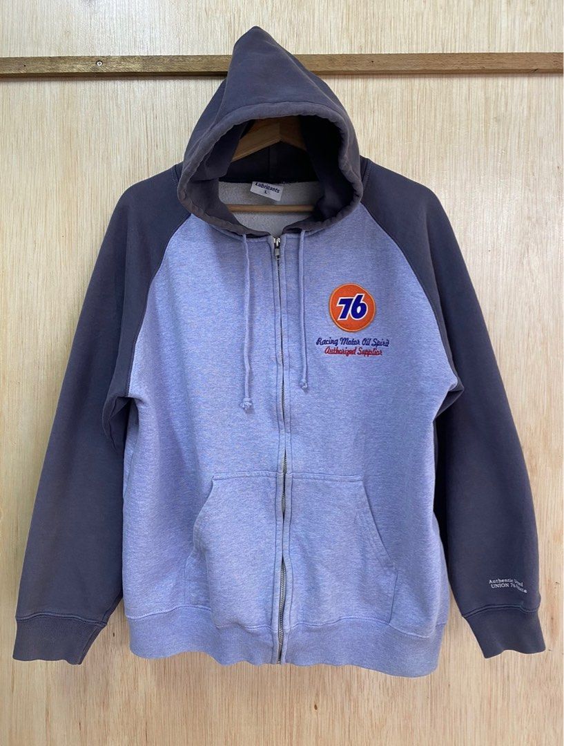 76 lubricants motor oil, Men's Fashion, Tops & Sets, Hoodies on Carousell