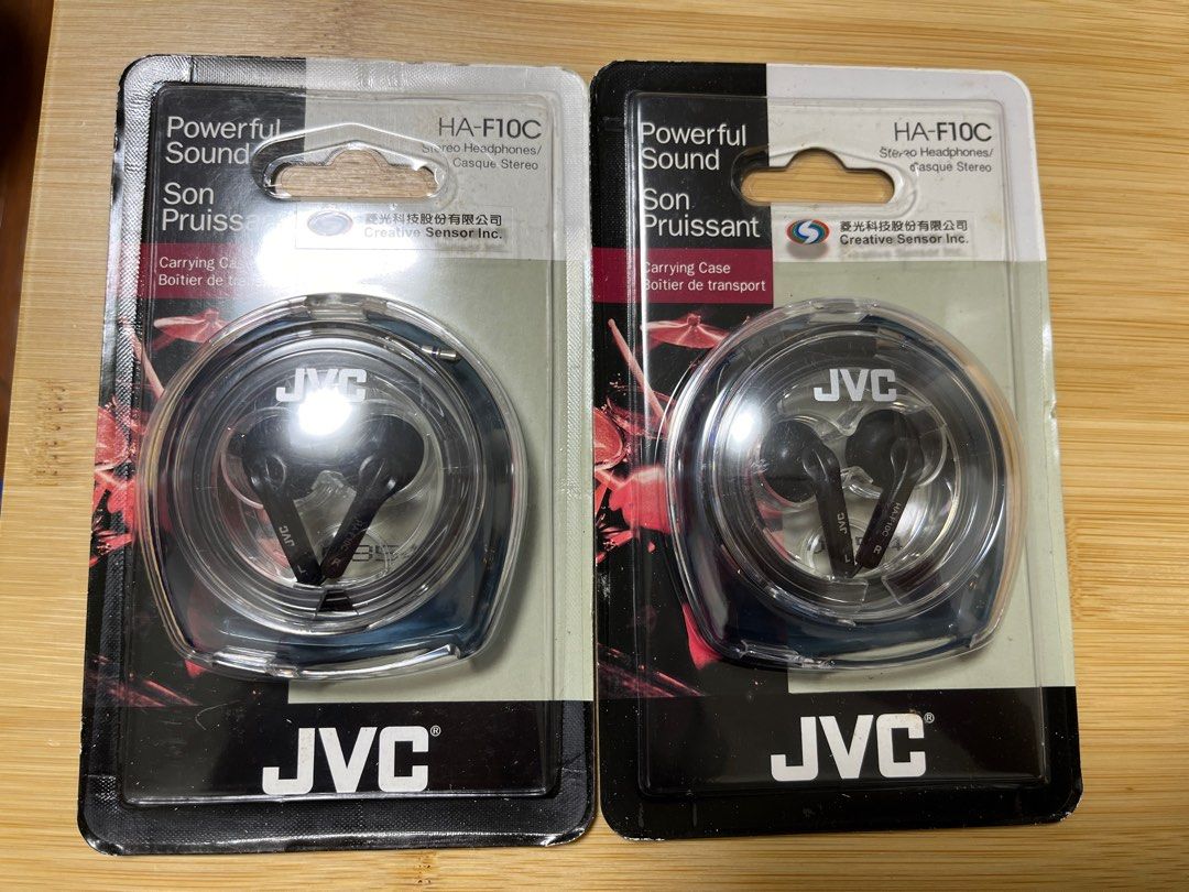 菱光股東會紀念品 JVC 入耳式耳機 (型號HA-F10C ), 耳機及錄音音訊設備, 耳機在旋轉拍賣
