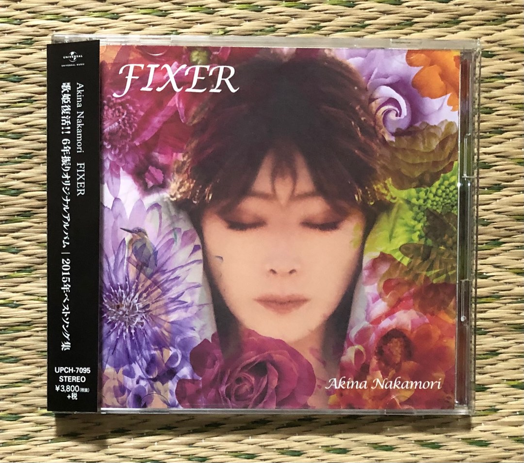 中森明菜 AKINA NAKAMORI “FIXER” CD+DVD LIMITED EDITION SET, 興趣及遊戲, 音樂、樂器 & 配件, 音樂與媒體 - CD 及 DVD ...