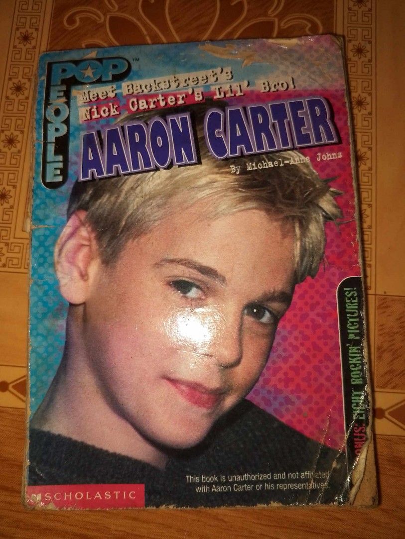 Aaron Carter Book, Hobbies & Toys, Books & Magazines, Magazines on ...