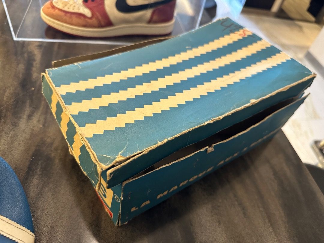 Adidas Vintage Track Shoes 1960s, Luxury, Sneakers & Footwear on Carousell