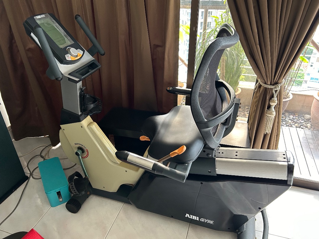 AIBI GYM RECUMBENT BIKE, Sports Equipment, Exercise & Fitness, Cardio ...