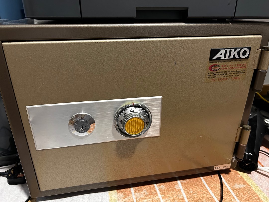 Aiko Safe, Furniture & Home Living, Security & Locks, Safe on Carousell