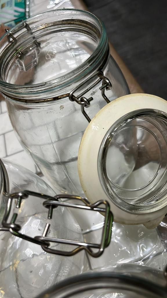 Air Tight Seal Glassware/ Glass jars, TV & Home Appliances, Kitchen ...