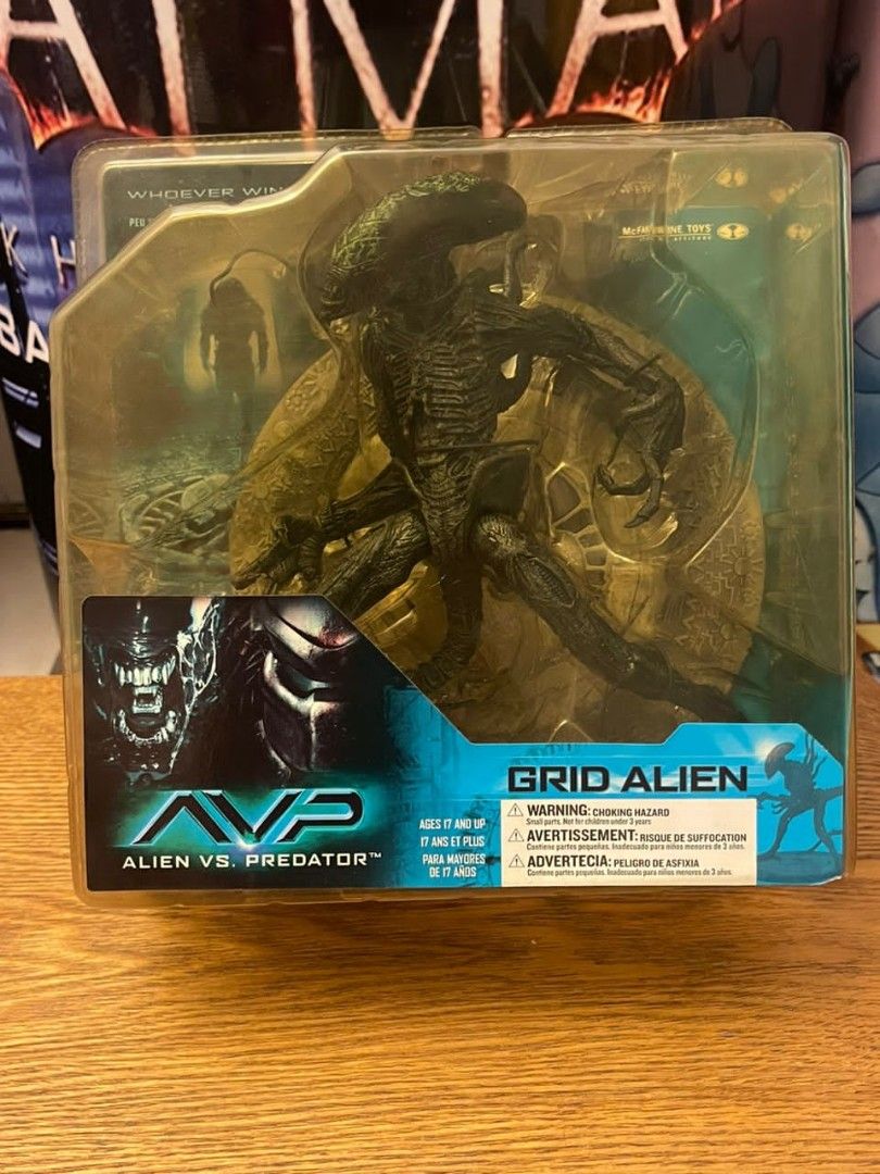 Alien vs Predator Action Figure Grid Alien, Hobbies & Toys, Toys ...