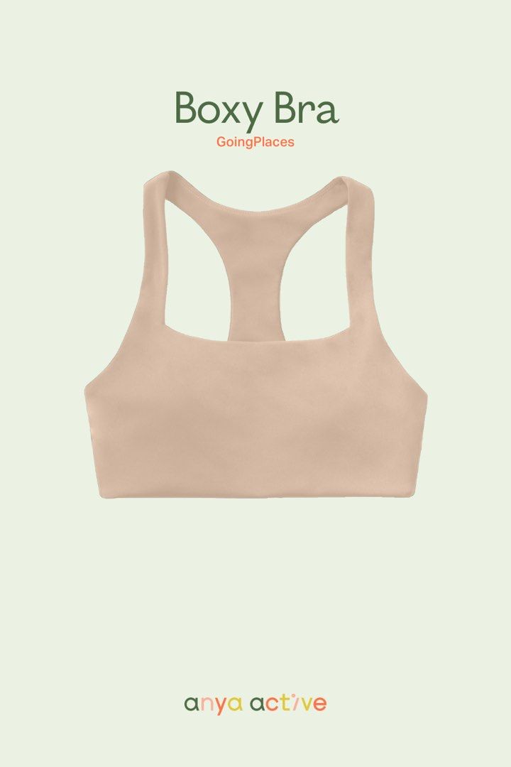 Anya Boxy Bra in Compliment, Women's Fashion, Activewear on Carousell