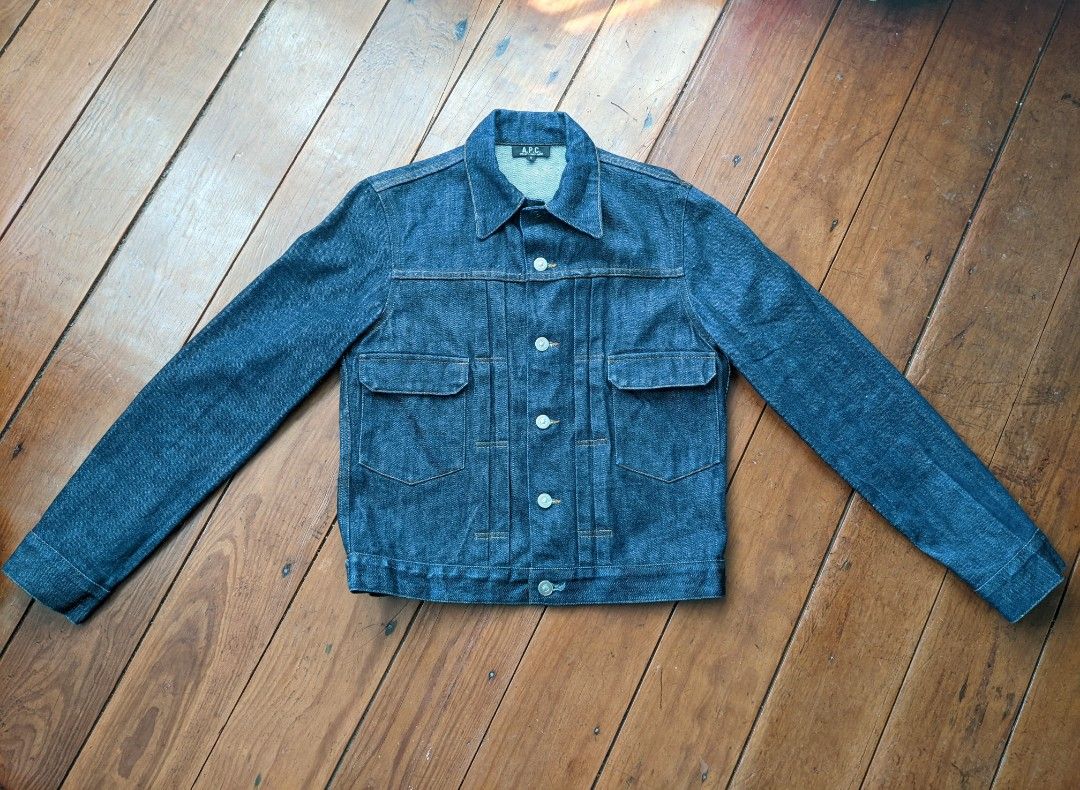 APC Type 2 Denim Jacket (Selvedge), Men's Fashion, Coats, Jackets and ...