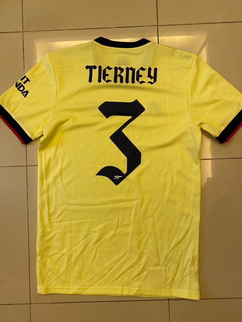 Arsenal jersey (3-Tierney), Men's Fashion, Activewear on Carousell