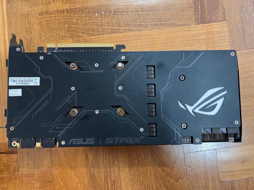 ASUS ROG STRIX GAMING 1080 GRAPHICS CARD GPU, Computers & Tech, Parts ...