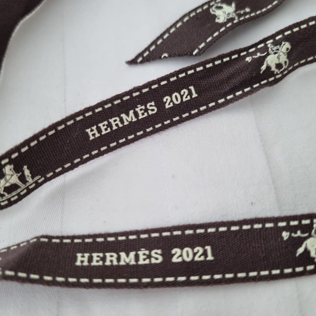 Authentic Hermes Limited Edition Ribbon, Luxury, Accessories on Carousell