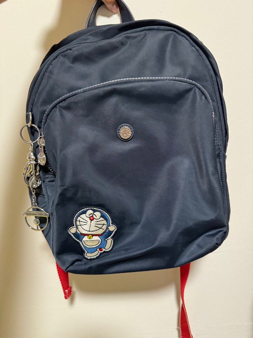 Authentic Kipling Doraemon Limited Edition Backpack, Women's Fashion ...