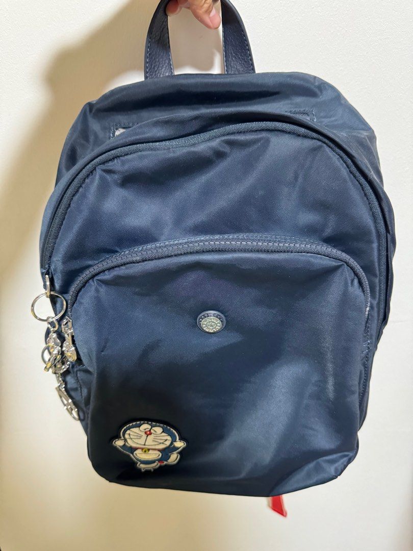 Authentic Kipling Doraemon Limited Edition Backpack, Women's Fashion ...