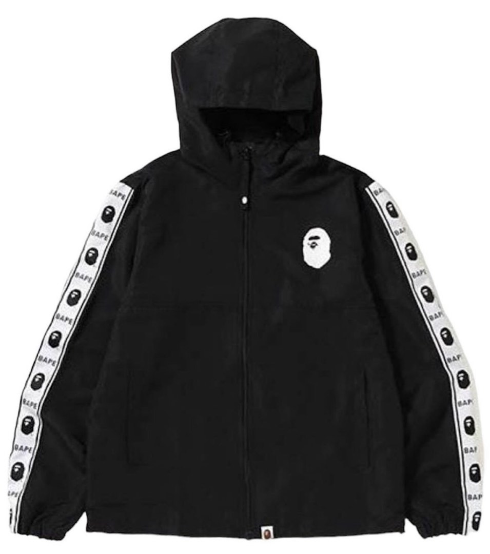 BAPE windbreaker, Men's Fashion, Coats, Jackets and Outerwear on Carousell