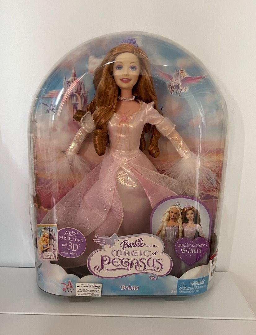 Barbie Magic of Pegasus Brietta Movie Doll, Hobbies & Toys, Toys ...