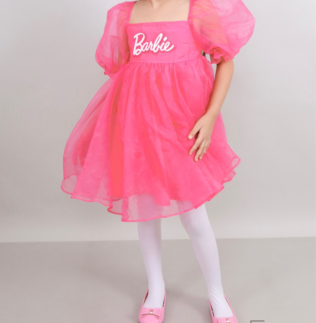 Barbie Party Dress for kids 7th Birthday, Babies & Kids, Babies & Kids ...
