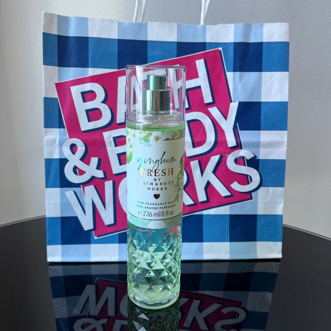 Bath And Body Works Fine Fragrance Mist 236ml Gingham Fresh Beauty