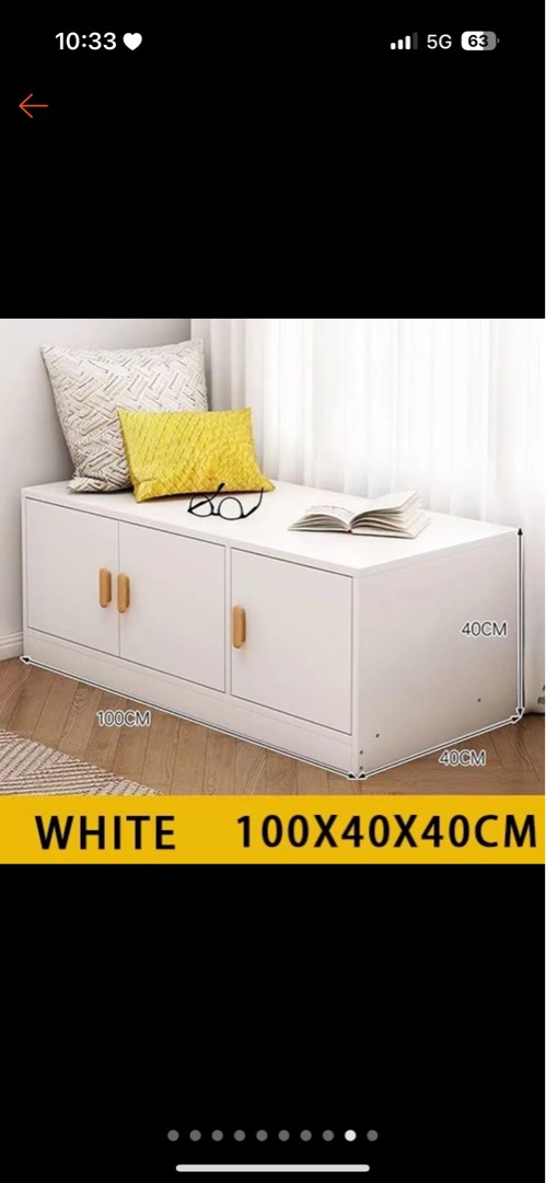 Bay window cupboard cabinet storage, Furniture & Home Living, Furniture ...