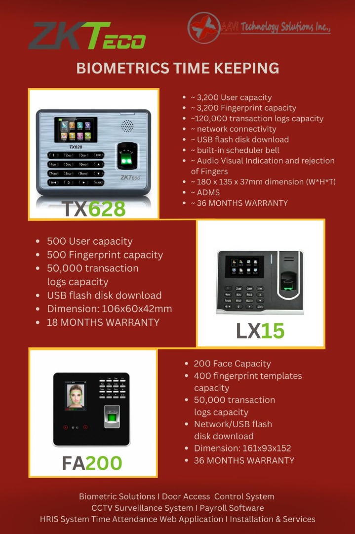 BIOMETRICS TIME KEEPING DEVICE, Computers & Tech, Office & Business ... BIOMETRICS TIME KEEPING DEVICE, Computers & Tech, Office & Business ...
