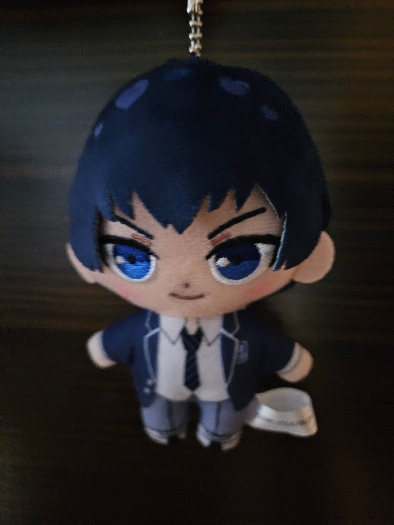 Blue Lock Isagi gashapon plush, Hobbies & Toys, Memorabilia ...