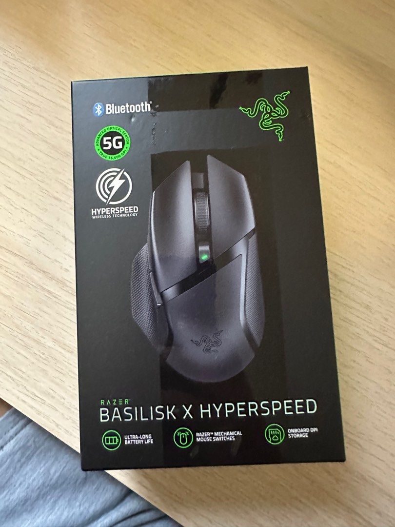 BN razer basilisk x hyperspeed wireless mouse, Computers & Tech, Parts ...