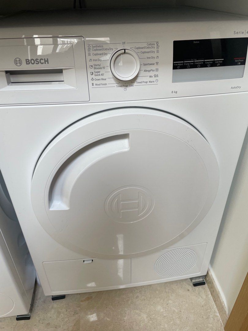 Bosch condenser dryer, TV & Home Appliances, Washing Machines and ...