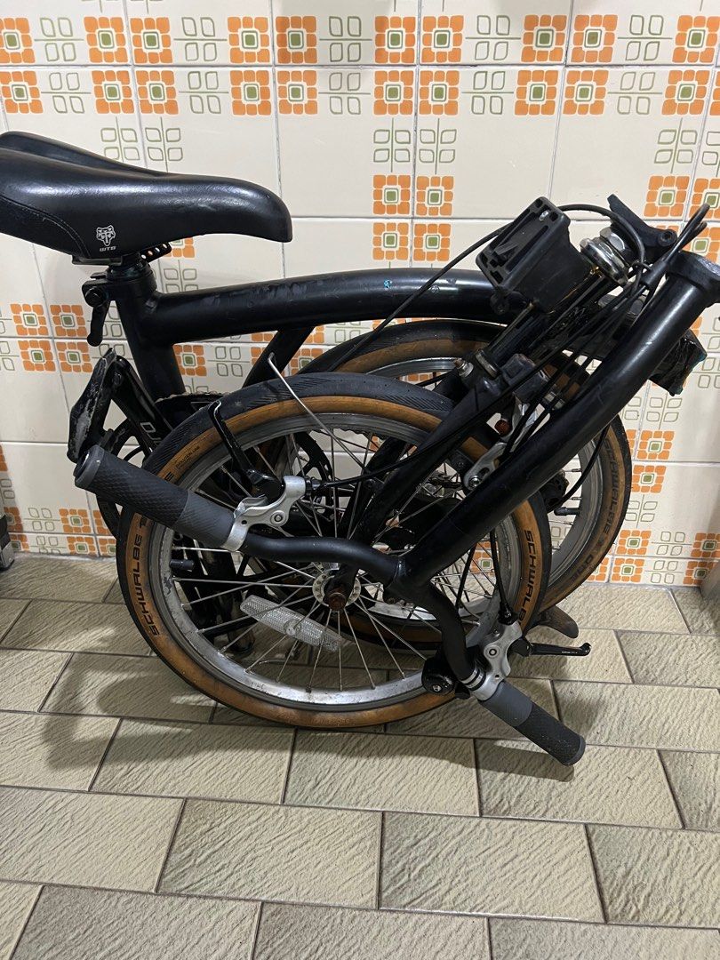 Brompton M2L Black 2016, Sports Equipment, Bicycles & Parts, Bicycles ...