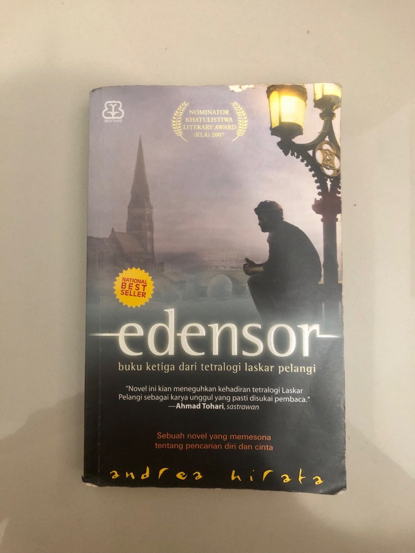 Buku Edensor Andrea Hirata, Buku & Alat Tulis, Buku di Carousell