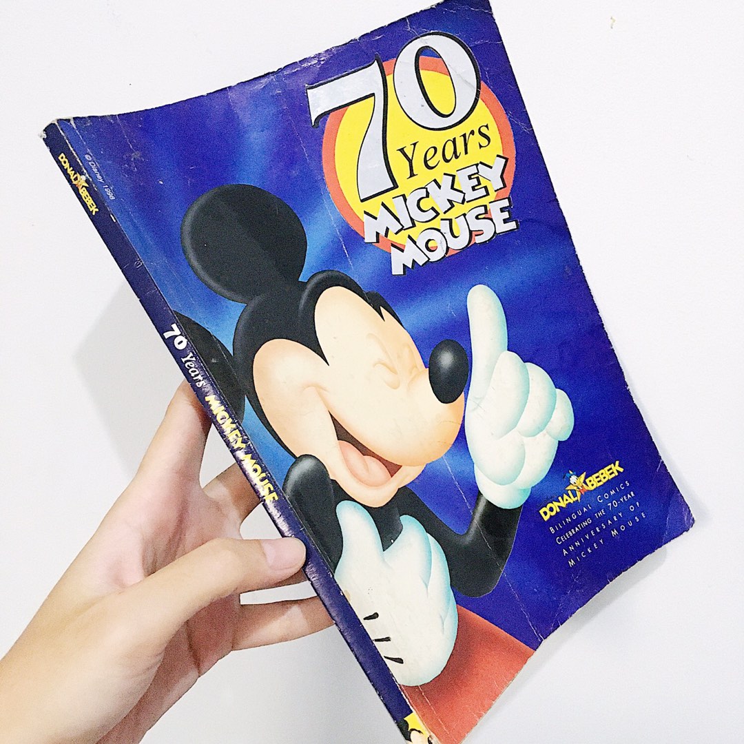 Buku Komik 70th Anniversary Mickey Mouse, Buku & Alat Tulis, Buku Anak ...