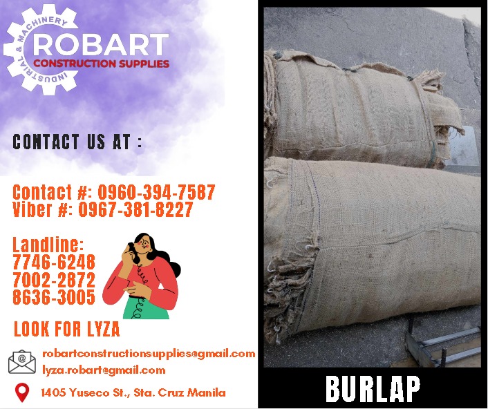 Burlap, Commercial & Industrial, Construction Tools & Equipment on ...