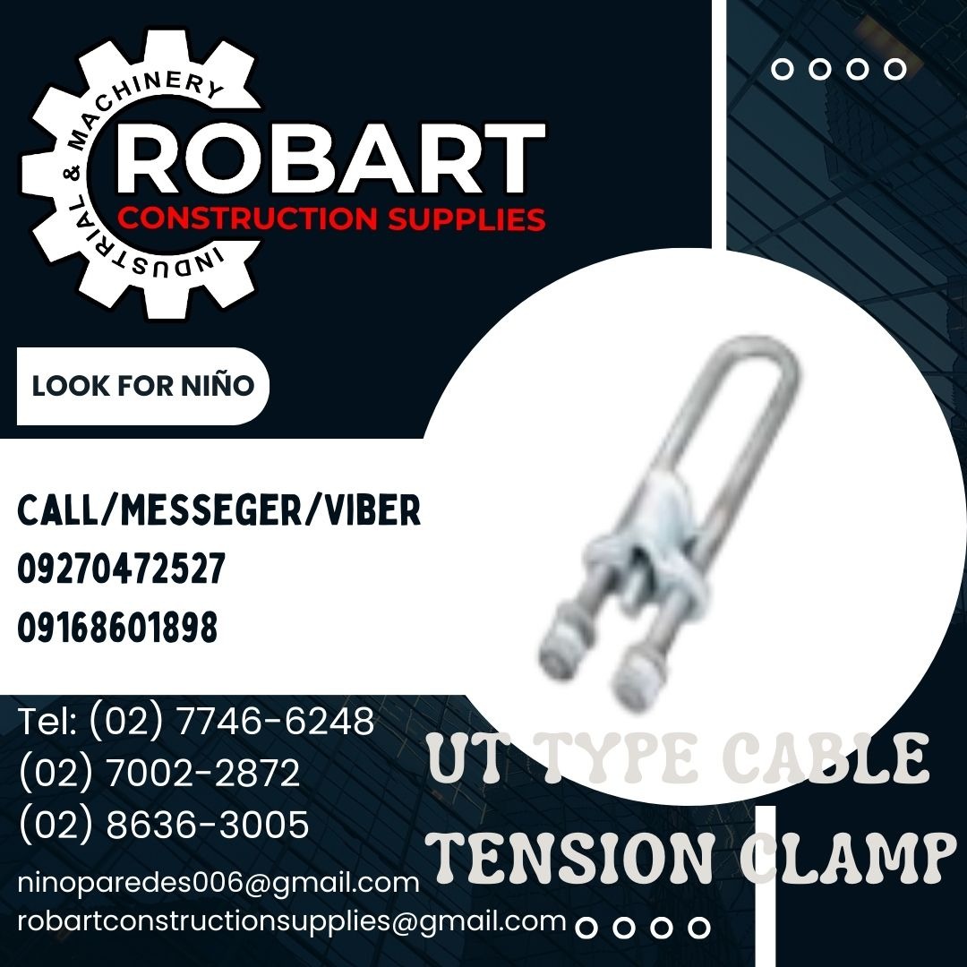 CABLE TENSION CLAMP (UT TYPE), Commercial & Industrial, Construction Tools & Equipment on Carousell