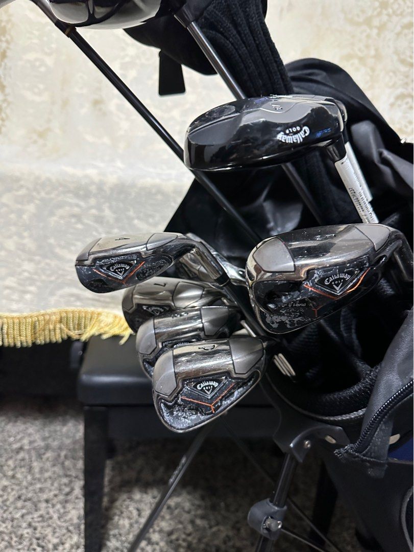 Callaway FTI Golf Club Set, Sports Equipment, Sports & Games, Golf on ...