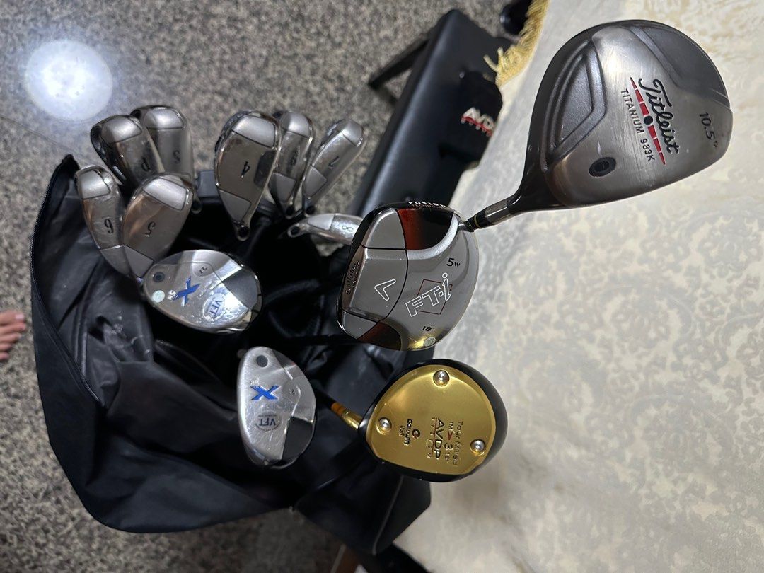 Callaway FTI Golf Club Set, Sports Equipment, Sports & Games, Golf on ...