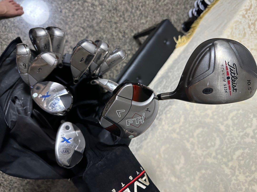 Callaway FTI Golf Club Set, Sports Equipment, Sports & Games, Golf on ...