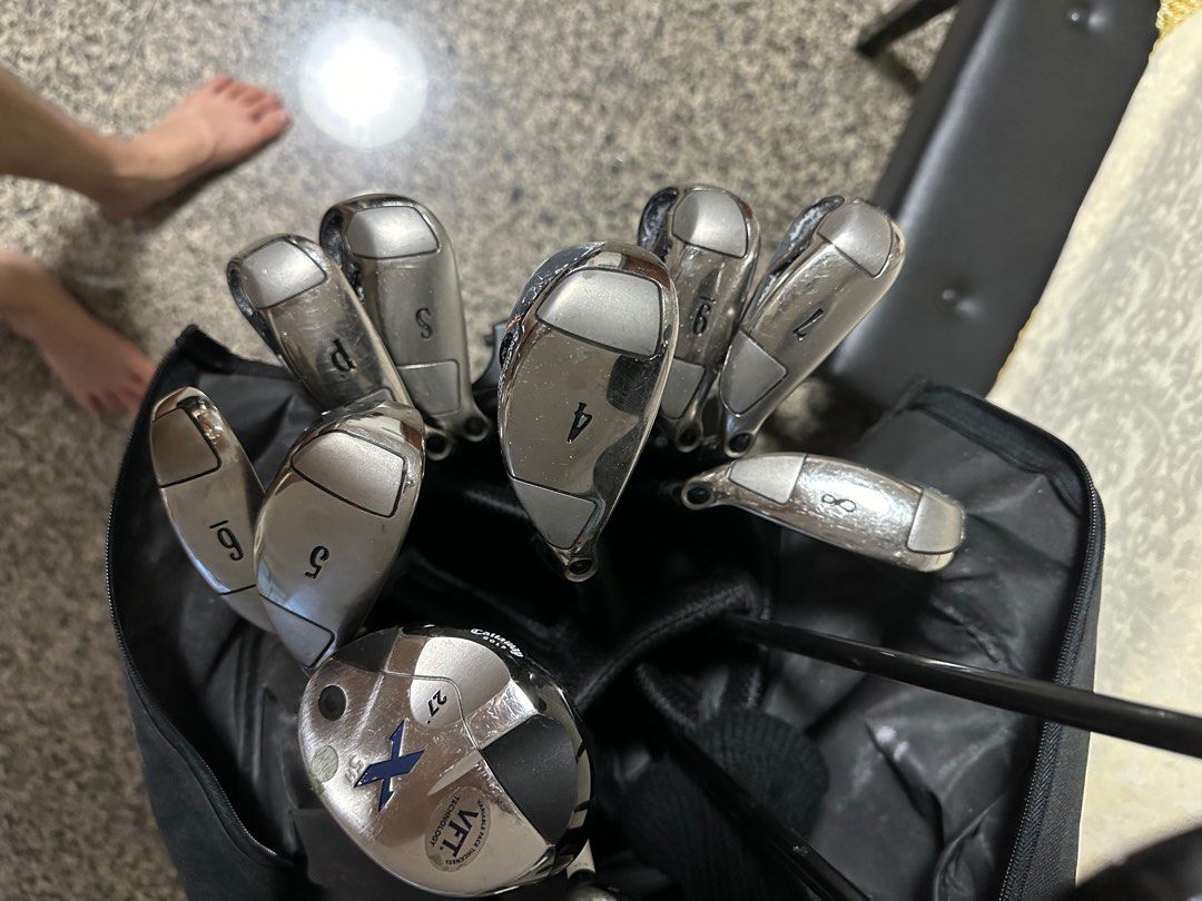 Callaway FTI Golf Club Set, Sports Equipment, Sports & Games, Golf on ...
