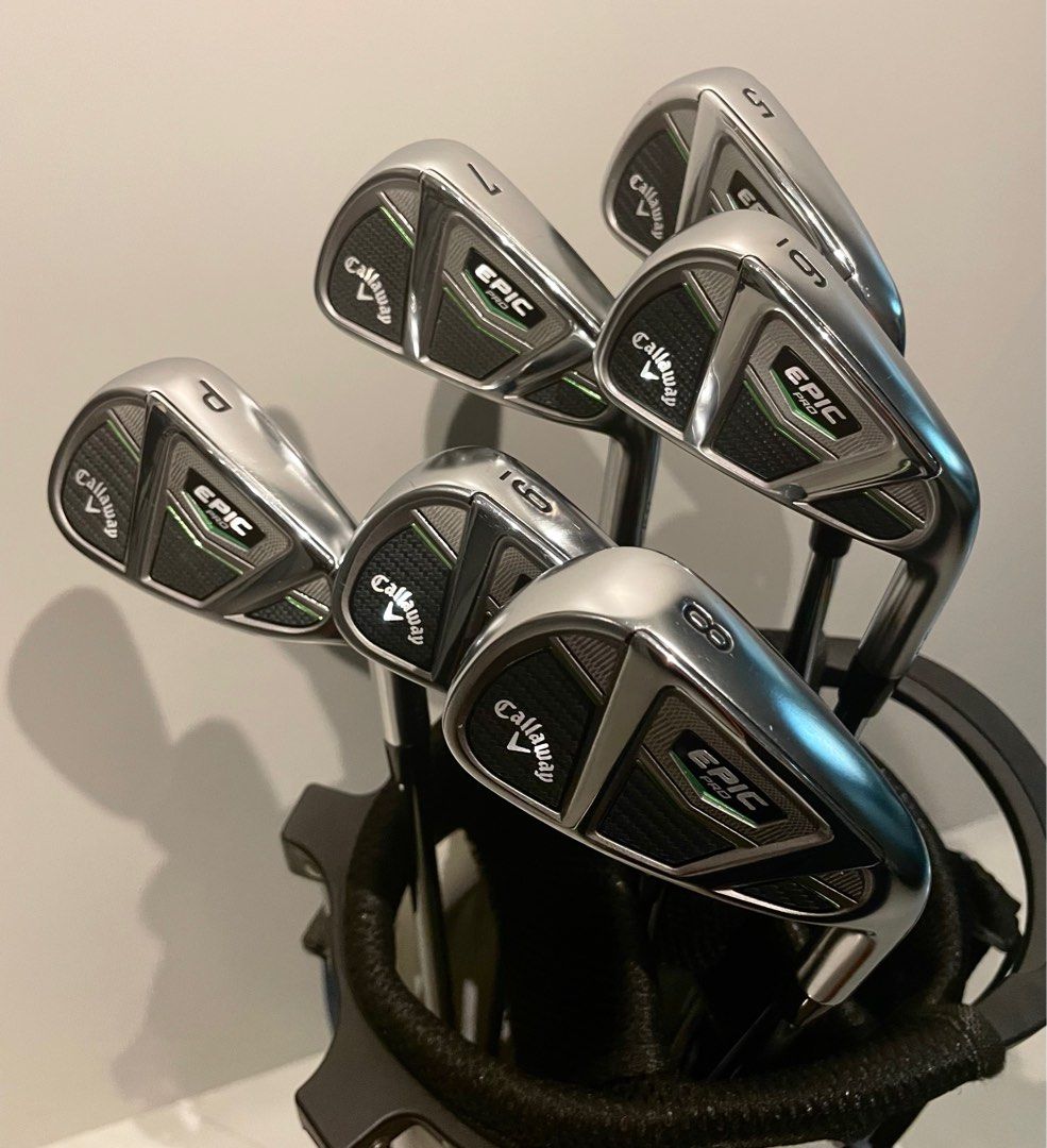 Callaway Golf Club Set (Full Epic Pro Irons Set), Sports Equipment ...