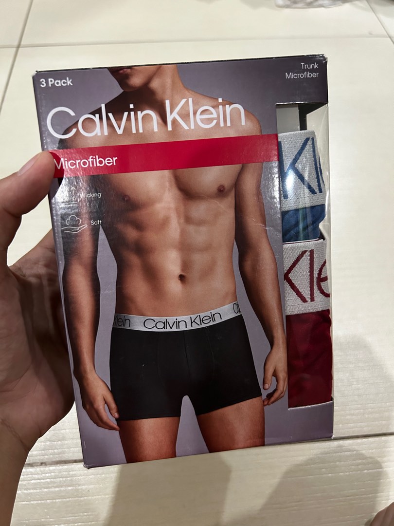 Calvin Klein Trunks Mens Fashion Bottoms Underwear On Carousell